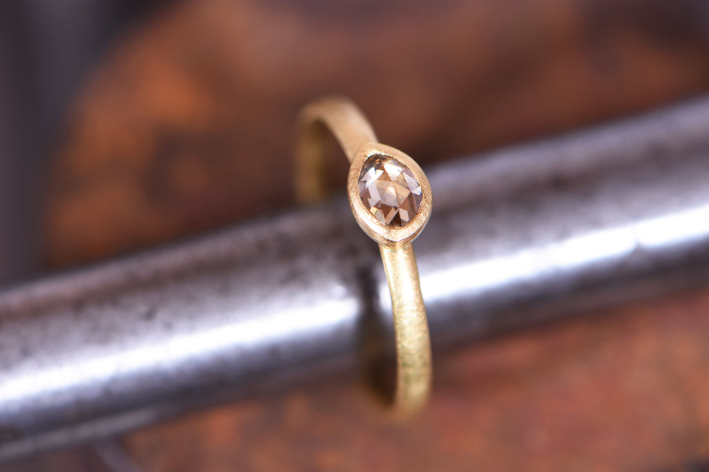Rose Cut Diamond Ring – Goodman Morris